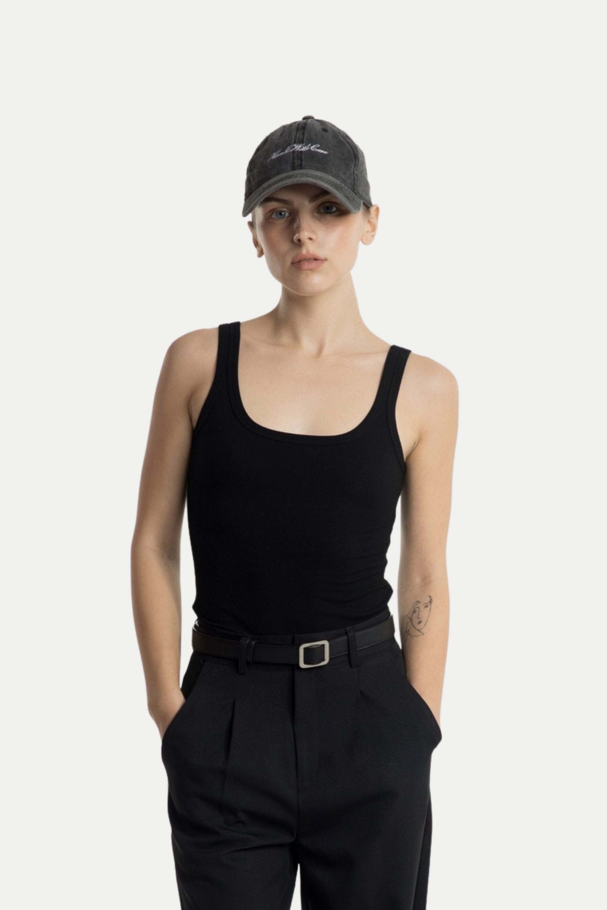 DMD STUDIOS Mini Ribbed Tank | Tops | OEUVR – OEUVR